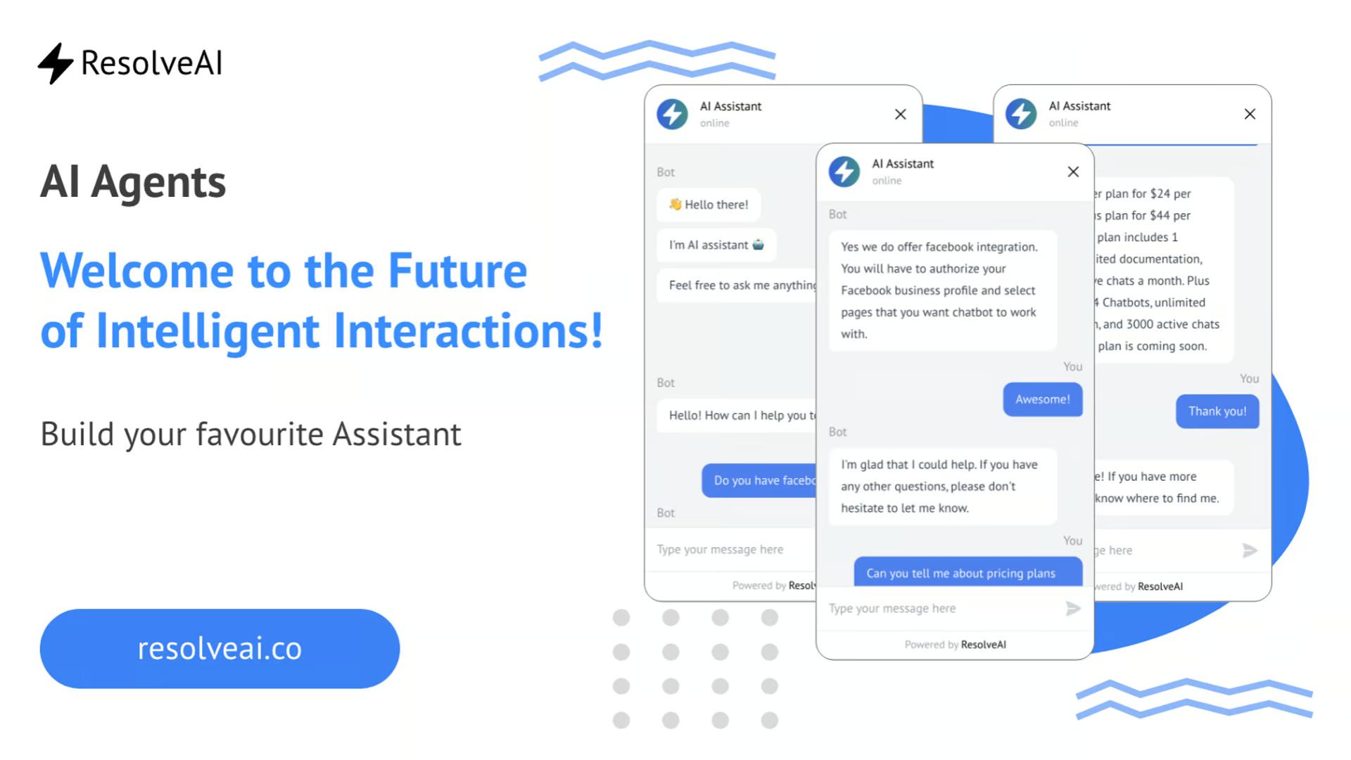 ResolveAI agents - welcome to the future of intelligent interactions ...