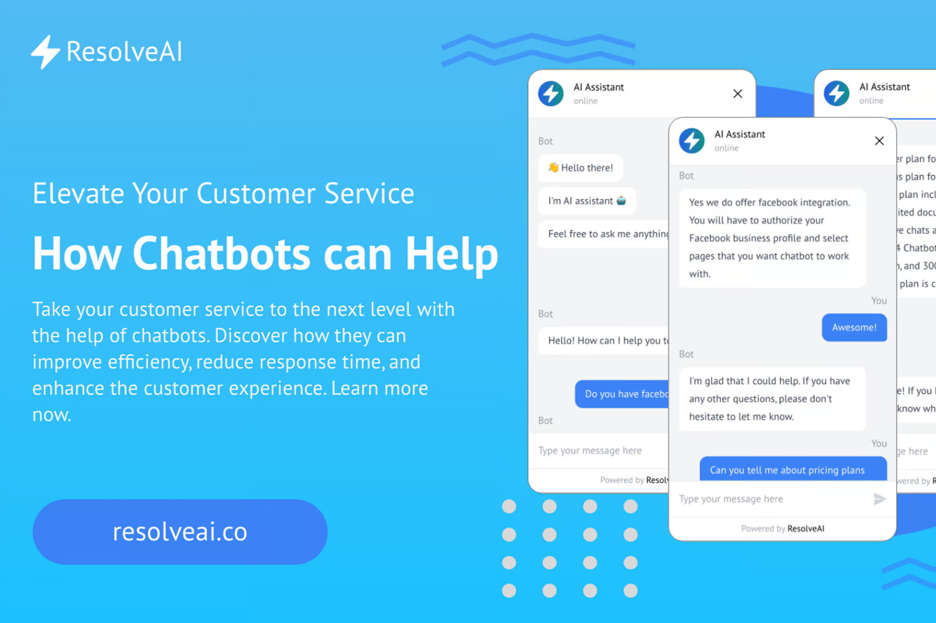 Elevate your customer service: how chatbots can help - AI Chatbot for ...