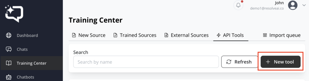 API tools example: AI weather agent - AI Chatbot for your business by ...